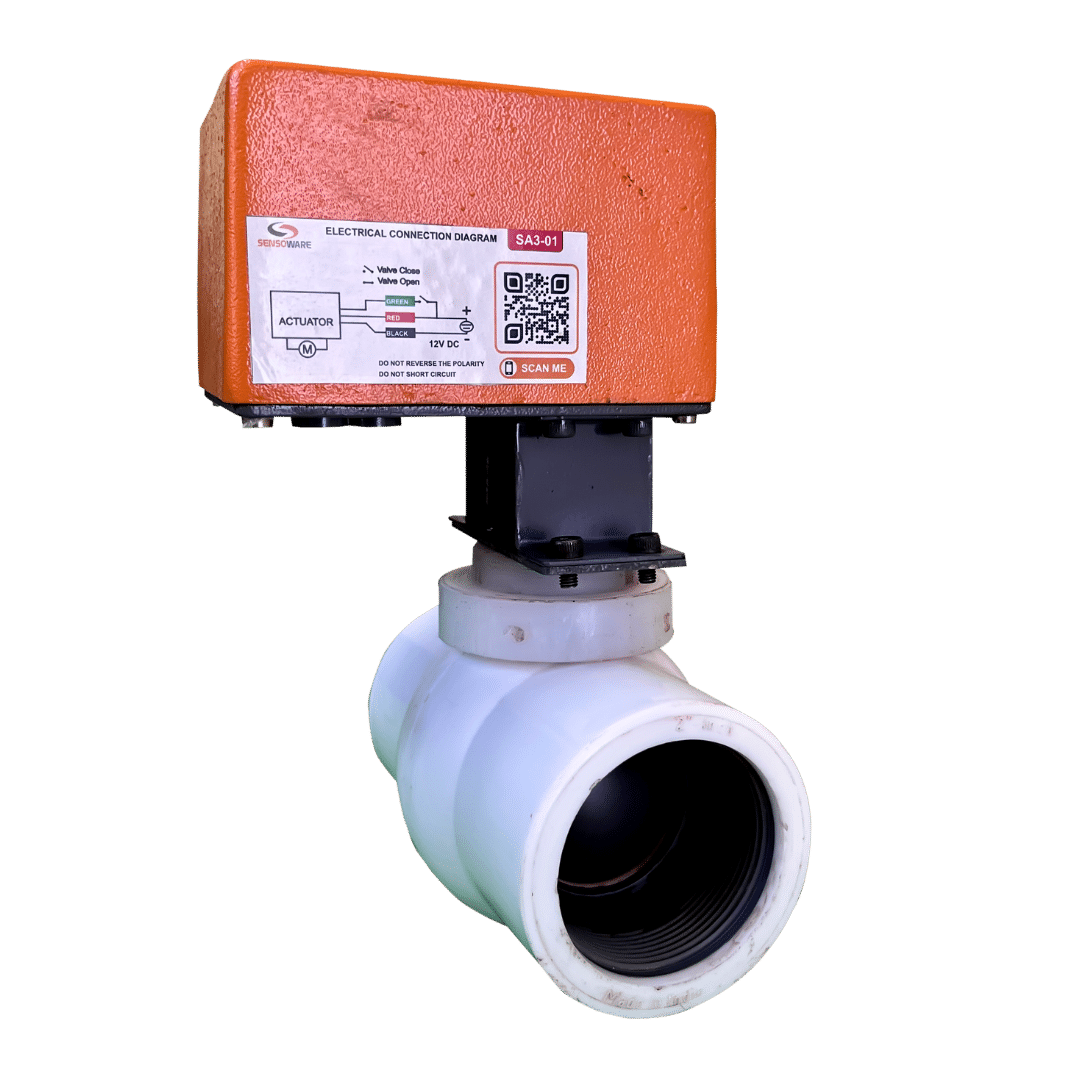 Motorized Ball Valve - PVC / UPVC / CPVC | Sensoware