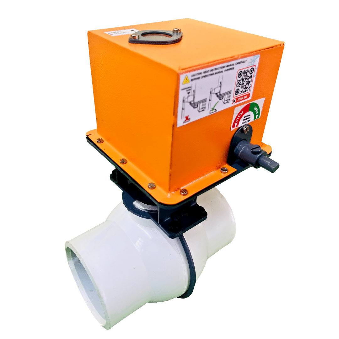 Motorized Ball Valve - PVC / UPVC / CPVC | Sensoware