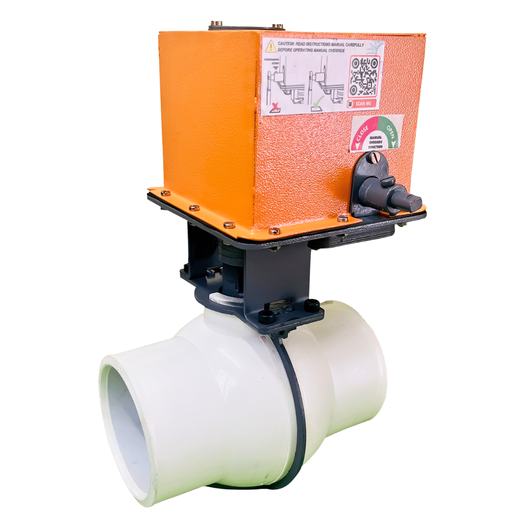 Motorized Ball Valve - PVC / UPVC / CPVC | Sensoware